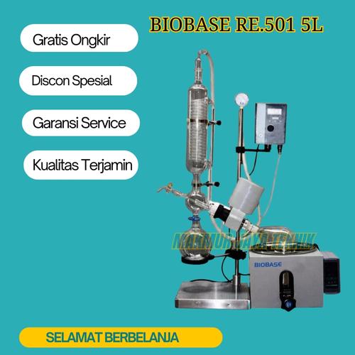 Jual Biobase RE-501 Rotary Evaporator Rotavap manual lift 5L capacity Lab - Jakarta Barat ...
