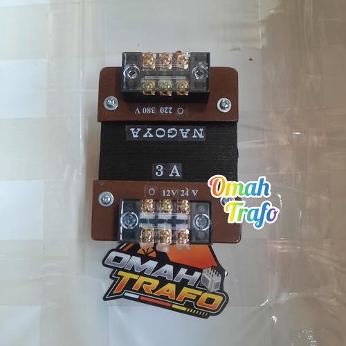 Jual trafo step down 3A 220 380v / 12 24v model terminal kaca - Jakarta ...