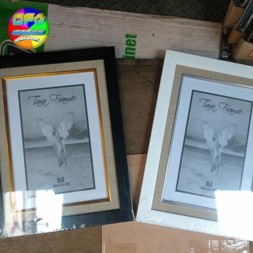 Jual bingkai frame foto minimalis / ukiran...ukuran A4 sertifikat 21x30 ...