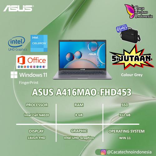 Jual Asus Vivobook 14 A416MAO-FHD453 Intel Celeron N4020 / 8GB DDR4 ...