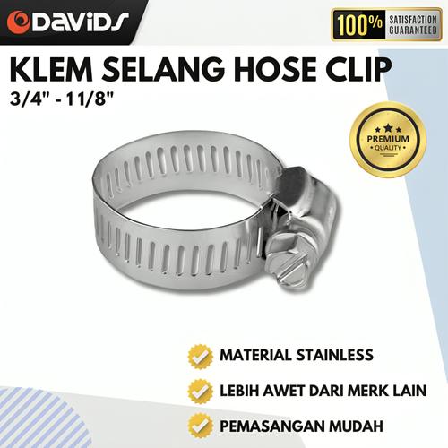 Jual Klem Selang Hose Clamp Air Radiator Gas Stainless Stenlis - Kota ...