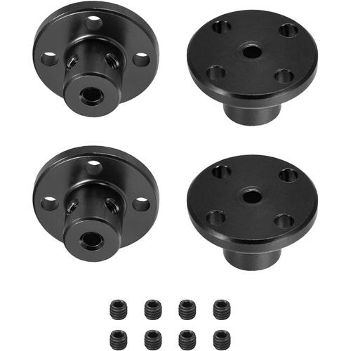 Jual Flange Coupling Aluminum alloy Motor DC Coupling Hub 3mm hitam ...