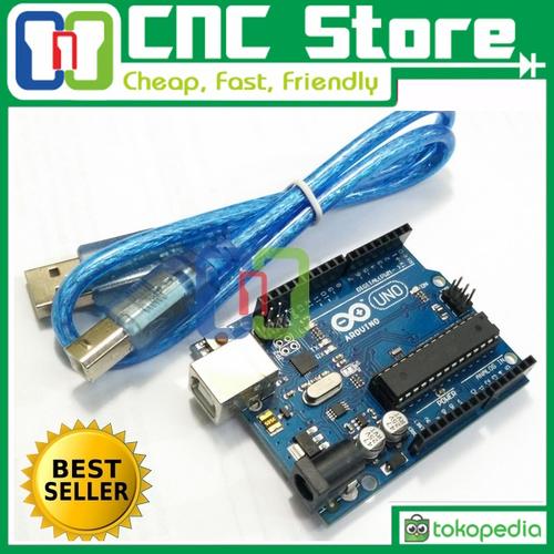 Jual Arduino UNO R3 ATMEGA328P-PU ATMEGA 16U2 COMPATIBLE BOARD PLUS ...