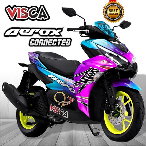 Jual Decal Aerox 155 Connected Full Body / Stiker Motor Aerox New ...