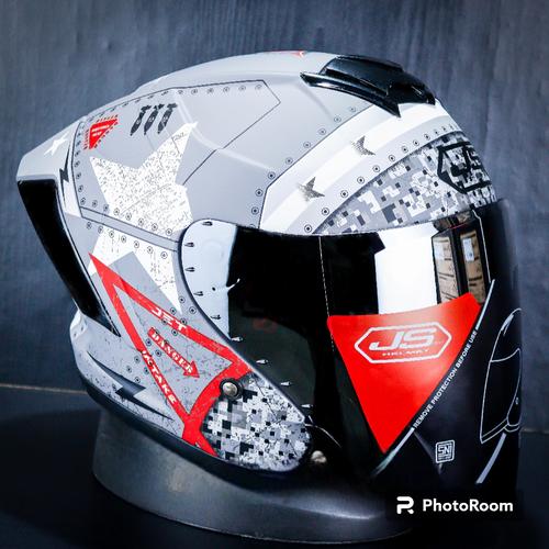 Jual Helm JS ARMOR Motif LEOPARD EASY GREEN ORIGINAL 100% TERBARU ...