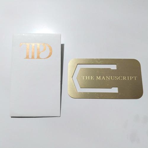Jual Taylor Swift TTPD Bookmark The Manuscript THE TORTURED POETS ...