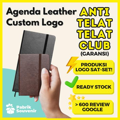 Jual Buku Agenda Kulit Custom PSAGT07 - Souvenir Promosi Notebook ...