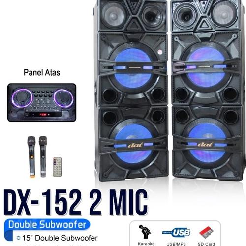 Jual SPEAKER DAT DX152 DX 152 (VIA JNE CARGO) SPEAKER AKTIF DAT DX 152 ...