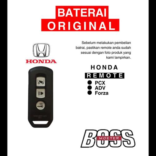 Jual Baterai Remote Kunci Motor Keyless Motor Honda PCX 150 ADV 150 ...