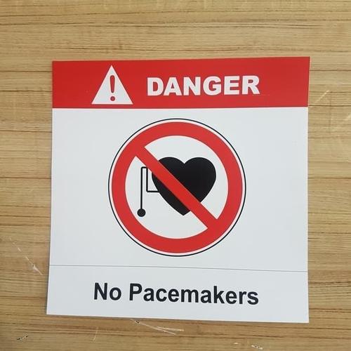 Jual Sign Sticker Rambu PACEMAKER ukuran 20x20cm - Jakarta Barat - OKE ...