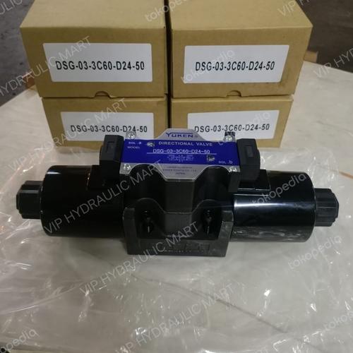Jual Solenoid valve YUKEN DSG-03-3C60-D24-50 valve yuken dsg 03 3c60 yuken dsg - Jakarta Barat ...
