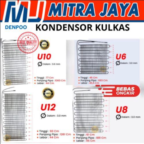 Jual Kondensor Kulkas - Condensor All Type U6 U8 U10 U12 - 6 - Jakarta ...