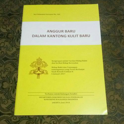 Jual Seri Dokumen Gerejawi No. 104: Anggur Baru Dalam Kantong Kulit ...