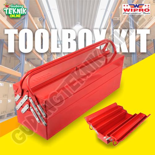 Jual Toolbox 3 Susun Besi EXTRA LONG 65X20X20cm TBB-05 WIPRO / Kotak ...