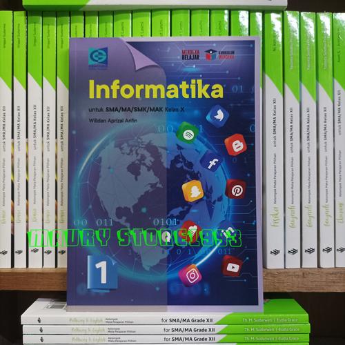 Jual Buku Informatika Kelas 1 / X / 10 SMA Grafindo Kurikulum Merdeka - Jakarta Pusat ...