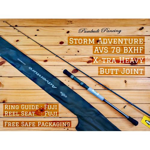 Jual STORM Original by Rapala | Joran STORM ADVENTURE AVS 70 BXHF Butt ...
