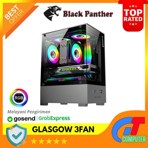 Jual Casing Maxuss Black Panther Glasgow + Free 3 Fan Case RGB - Putih ...