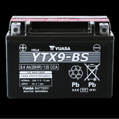 Jual Yuasa Accu Aki Kering YTX9-BS Motor MF Honda CB 650 RR CBR 600 Kawasaki Ninja Pulsar ZX ...