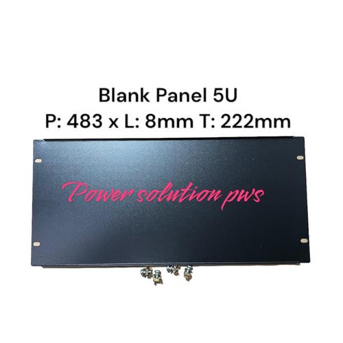 Jual Blank Panel 5U 19 Inci / Plat penutup untuk rack Server dan ...