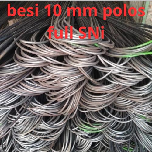 Jual besi 10mm polos full SNI. besi beton 10mm full SNI. besi lonjoran ...