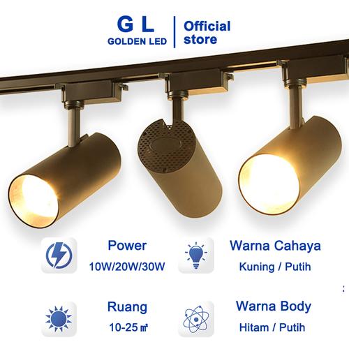 Promo GL LAMPU SOROT RELL TRACKLIGHT SPOTLIGHT LAMPU RELL TRACK LED ...
