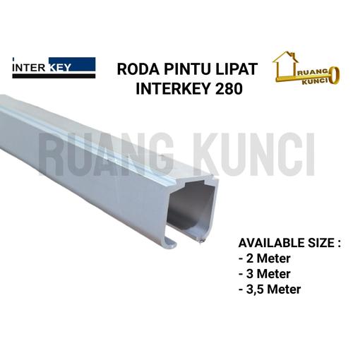 Jual Track Rel Atas Pintu Lipat INTERKEY 280 Rail Folding Door - 2 Meter - Jakarta Barat - Ruang ...