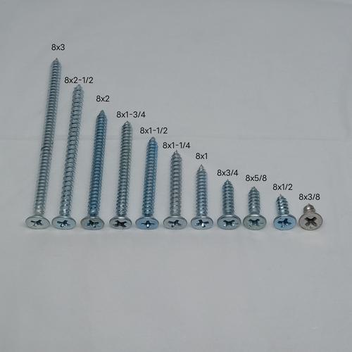Jual sekrup tapping FH (Flat Head) 8x1 - Kab. Bogor - DUNIA BAUT MUR ...