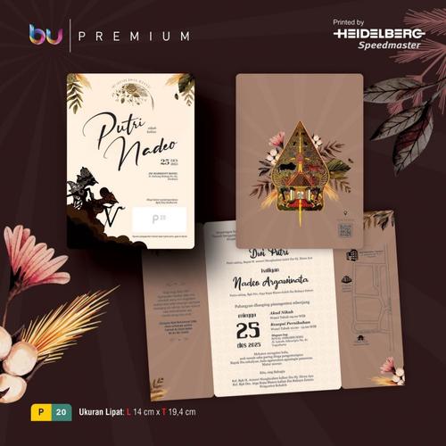 Promo Blangko Undangan Pernikahan Java Card Be You Premium 20 - Kota Semarang - Vista Undangan ...