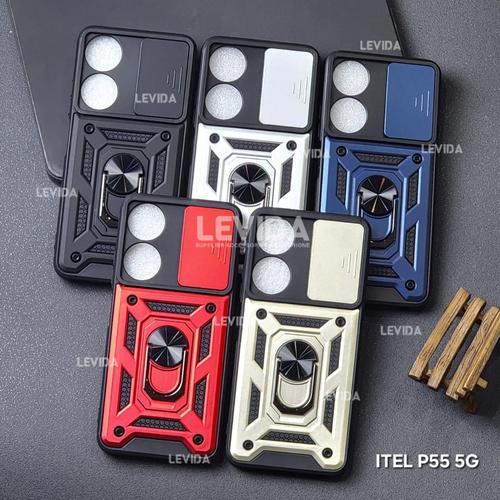Jual Itel P55 5g Case Armor Slide Transformer Slide Kamera Protection ...
