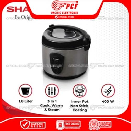 Promo Magic Com Sharp Original 1.8liter KS-N18MG-SL/RD / 18MG - Kota ...