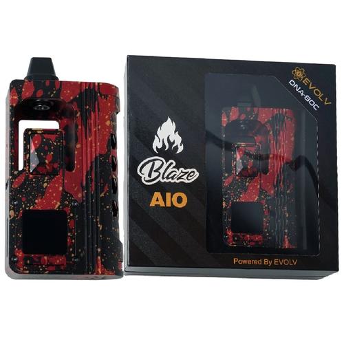 Promo Blaze AIO DNA 80C Kit 80W 18650 Splatter Red Authentic By ...