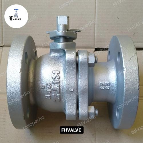 Jual Ball Valve KITZ Cast Iron 2" Inch Flange Jis 10K-50 - Kota Surabaya - FHVALVE | Tokopedia