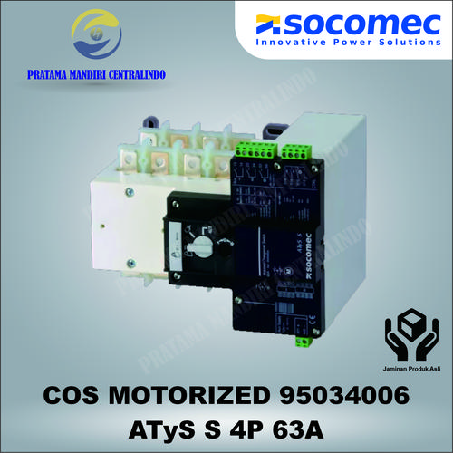 Jual COS MOTORIZED CHANGE OVER SWITCH SOCOMEC ATYS S 230VAC 4P 63A 95034006 - Jakarta Barat ...