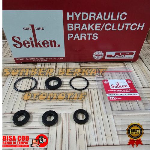 Jual KARET ORING SIL SEAL MASTER REM ATAS TOYOTA HILUX FORTUNER INNOVA SEIKEN 1SET - Jakarta ...