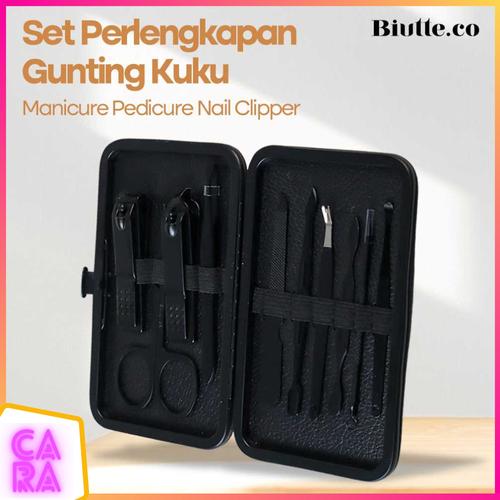 Promo Gunting Kuku Set Stainless Premium Manicure Pedicure Isi 18 pcs ...