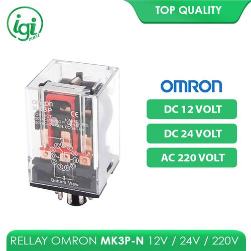 Jual RELAY MK3P 12V OMRON / RELAY MK3PN 24V OMR / RELAY MK3P-I 220V 11 ...