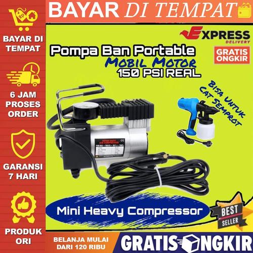 Jual Kompresor mini Listrik Kompresor Angin Kompresor Pompa angin ban ...