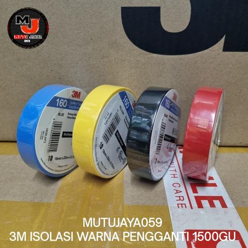 Jual Isolasi 3 M Warna 160 Temflex Solasi Listrik Vinyl Tape Uk 18mm x ...