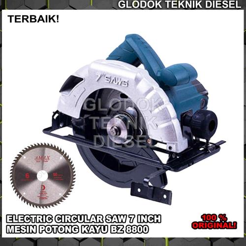 Jual Mesin Potong Kayu Circular Saw 7 INCH Potong Kayu 7" ORIGINAL ...