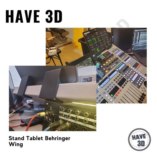 Jual Stand Tablet Ipad Behringer Wing Mixer Digital Ready 3D Custom ...