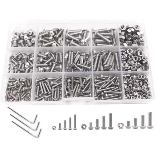 Jual Baut dan Mur set stainless steel hex socket bolt dan nuts set ...