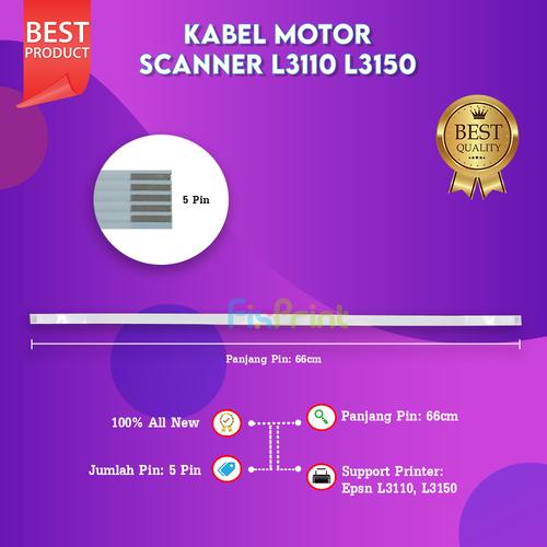 Jual Kabel Motor Scanner L3110 L3150 Cable Flexible Motor Scanner L3210 ...
