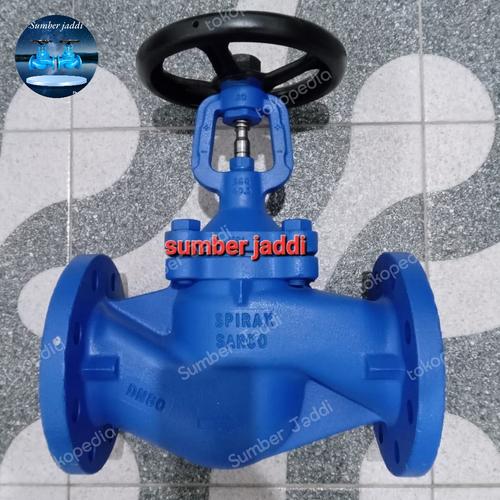 Jual Globe Valve Spirax Sarco Size 3" Inch DN80 bellowsel PN-16 PN-25 ...