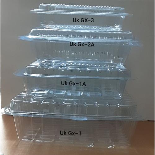 Jual plastik mika kue mika kotak ukuran jumbo besar ukuran sedang ...