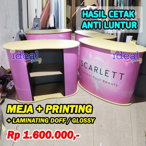 Jual Meja Big Polycounter poly counter pameran spg mall portable ...