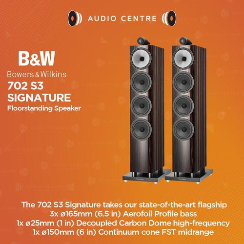 Promo Bowers & Wilkins 702 S3 Signature Floorstanding Passive Speaker ...