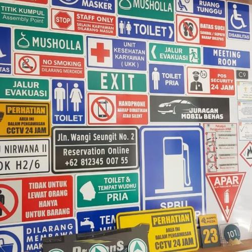 Jual NS Rambu - rambu Lalu Lintas Dilarang Belok Kiri - Kota Bandung ...
