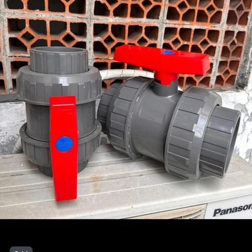 Jual double union valve 3" double union ballvalve pvc Ballvalve ...