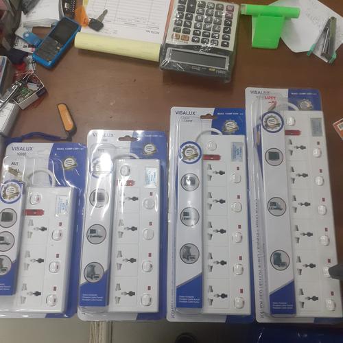 Jual Kabel Sambung Extension Cable Visalux 13A Putih kabel 2,5 meter ...