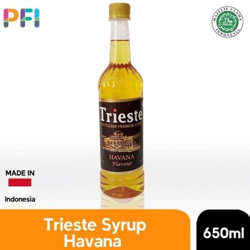 Jual READY STOCK READY!! Syrup Trieste Havana Rum Flavour 650ml Sirup ...